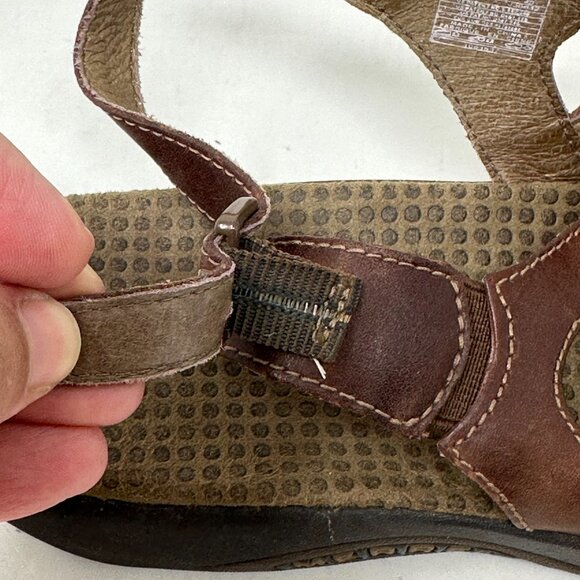 Merrell | Shoes | Merrell Leather Ankle Strap Sandals Womens 9 | Poshmark